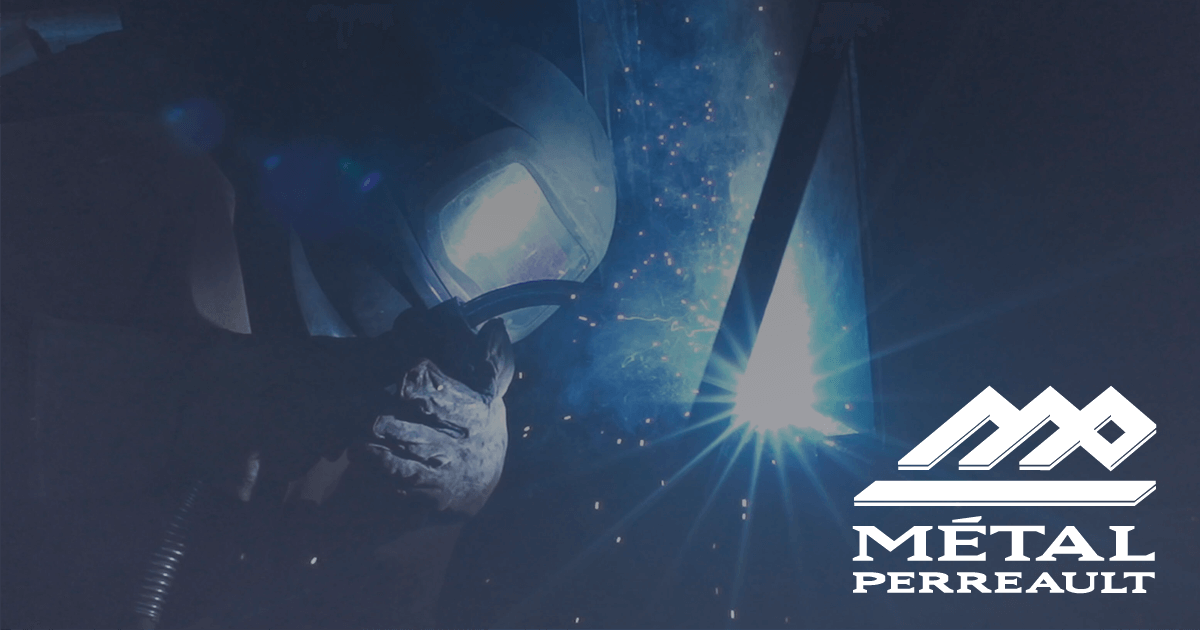 Fabricant de structures d'acier et de métaux ouvrés - Métal Perreault