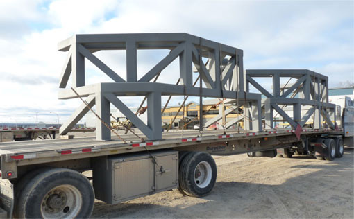 Shipping and Transportation | Steel and Metal Structures - Métal Perreault