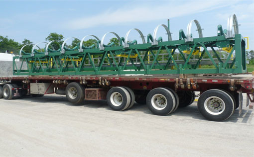 Shipping and Transportation | Steel and Metal Structures - Métal Perreault