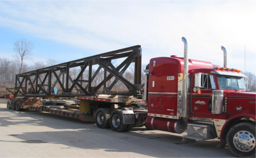 Shipping and Transportation | Steel and Metal Structures - Métal Perreault